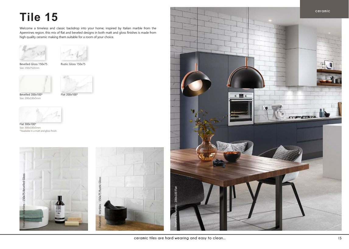 Wall Tiles for any room. - Terrys Tiles