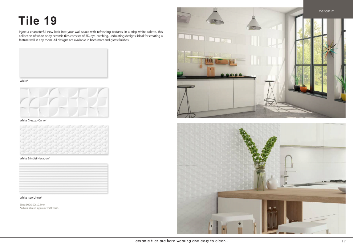 Feature Tiles for Floor & Walls, to create that Wow Factor. - Terrys Tiles