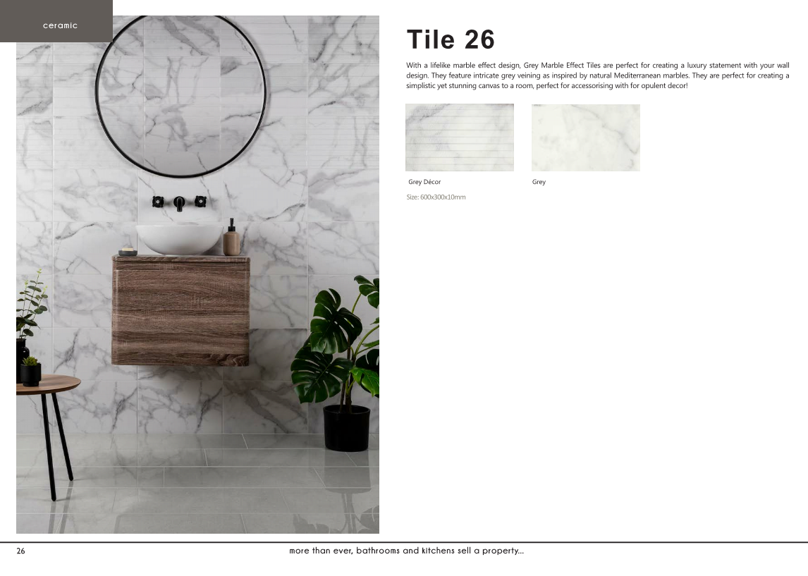 Wall Tiles for any room. - Terrys Tiles