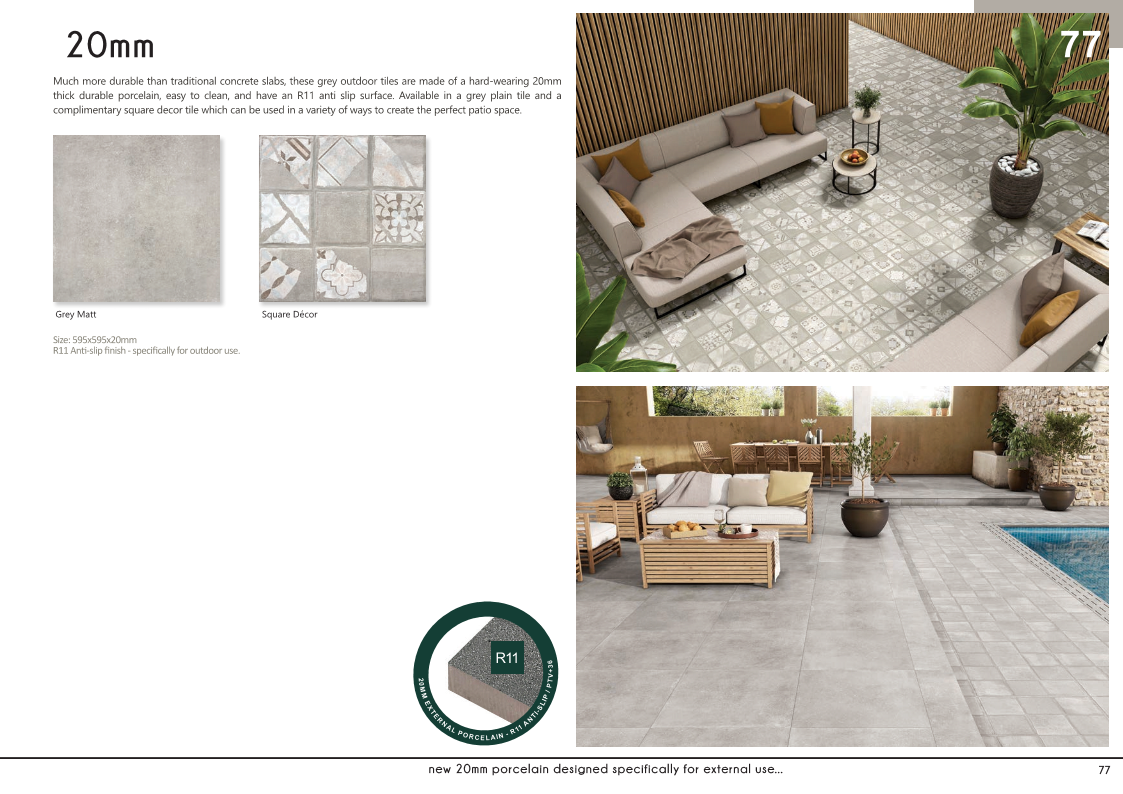 Timber Looking Tiles and Our External Tile Selection. - Terrys Tiles